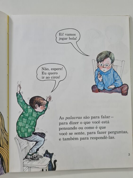 O Livro Das Palavras - Biblioteca Infantil
