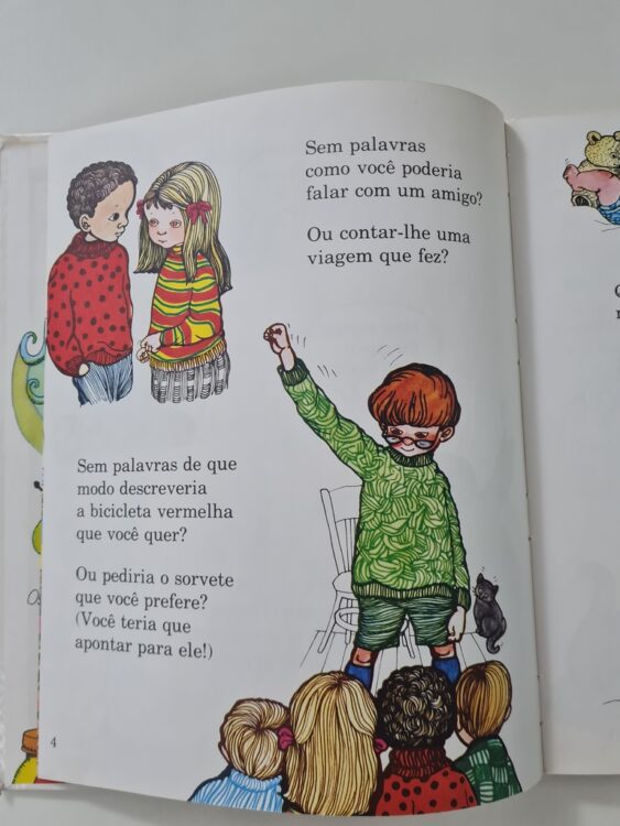 O Livro Das Palavras - Biblioteca Infantil